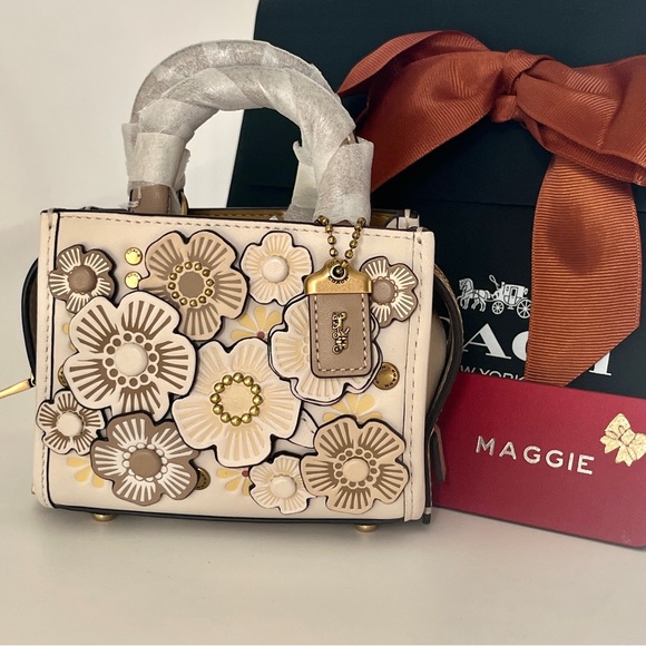 Coach | Bags | Coach Mini Rogue 2 Chalk Tea Rose | Poshmark
